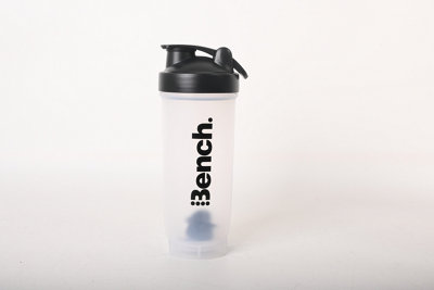 Bench 700ml Protein Shaker Water Bottle Black