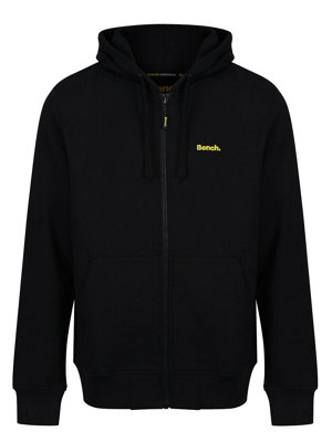 Bench Black Brooks Hooded Sweatshirt XXL | DIY at B&Q