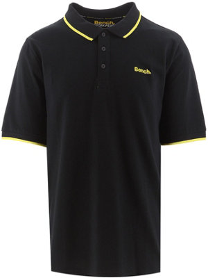 Bench Black Richmond Polo Shirt XL | DIY at B&Q