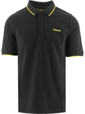 Bench Black Richmond Polo Shirt XXL | DIY at B&Q