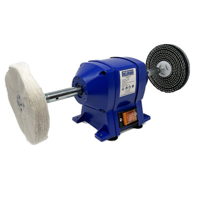Bench Grinder Metal Polisher 6" 250W With 6" Metal Polishing Kit - Pro-Max