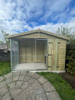 Benchmark Kennels 10x6.5ft Single Dog Kennel