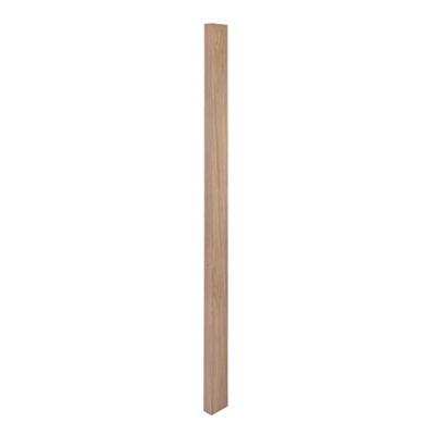Benchmark Oak Newel Half Square Post (H) 1500mm (W) 90mm (D) 43mm | DIY ...