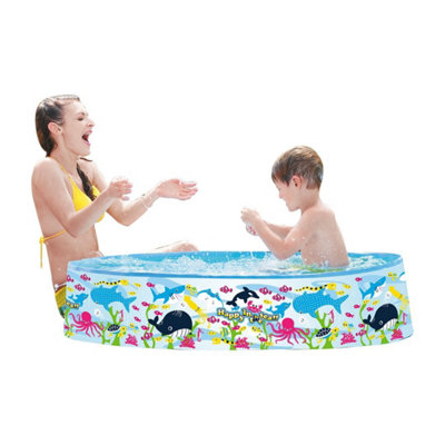 BENROSS 120CM RIGID KIDS PADDLING POOL