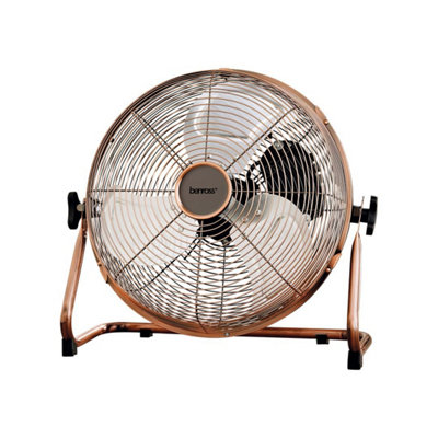 Benross 14-Inch Standing Floor Fan - Copper Colour