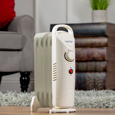 Benross 41640 Portable 5 Fin Mini Oil Filled Radiator