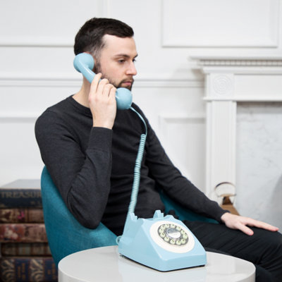 Benross Classic Retro Telephone - Blue
