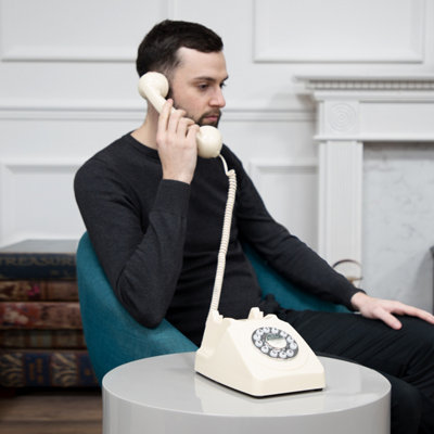 BENROSS CLASSIC RETRO TELEPHONE - CREAM