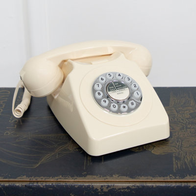 BENROSS CLASSIC RETRO TELEPHONE - CREAM