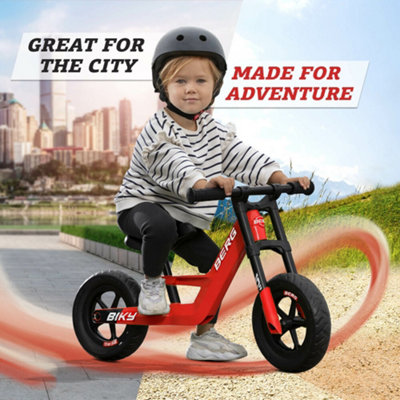 BERG BIKY MINI RED BALANCE BIKE 2 -5 YEARS SPECIAL OFFER - FREE SAFETY FLAG