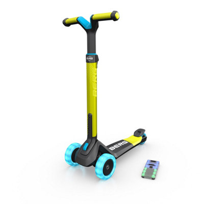 Berg Nexo Foldable Scooter Lights LED-Deck Lime 2+ Years