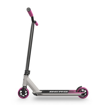 Buy Berg Proxus X1 Stunt Scooter Grey/Pink at B&Q