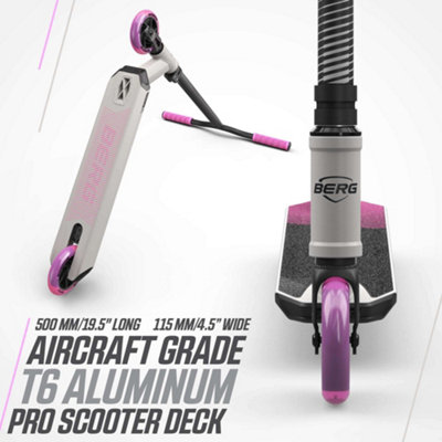 Berg Proxus X1 Stunt Scooter Grey/Pink