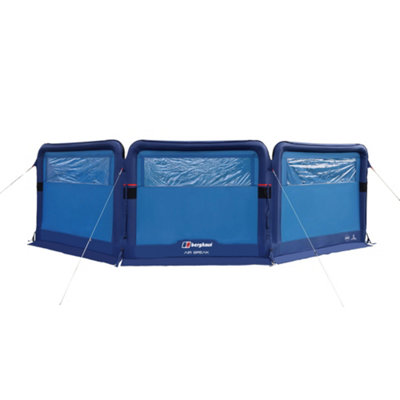 Berghaus Air Inflatable Waterproof Windbreak for Privacy, Caravanning ...