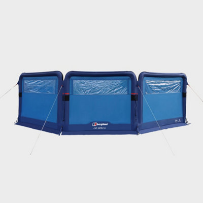 Berghaus Air Inflatable Waterproof Windbreak for Privacy, Caravanning ...