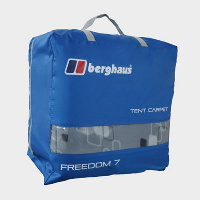 Berghaus Freedom 7 Tent Carpet with Foam Midlayer, Soft Fleece Upper ...