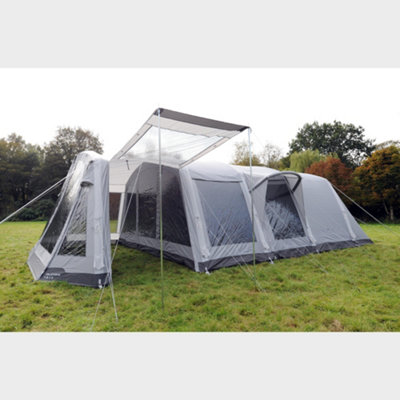 Berghaus Telstar 8 Man Nightfall Air Tent with Darkened Bedrooms and ...