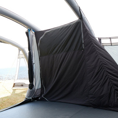 Berghaus Telstar 8 Man Nightfall Air Tent with Darkened Bedrooms and ...