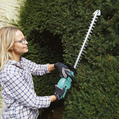 BERGMAN INTERCHANGE CORDLESS HEDGE TRIMMER WITH 18V BATTERY & FAST ...