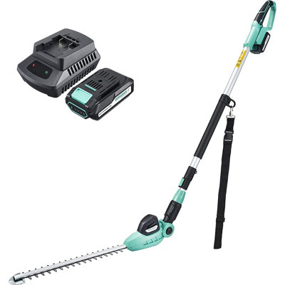 Bergman Interchange Cordless Telescopic Hedge Trimmer with 18V Battery ...