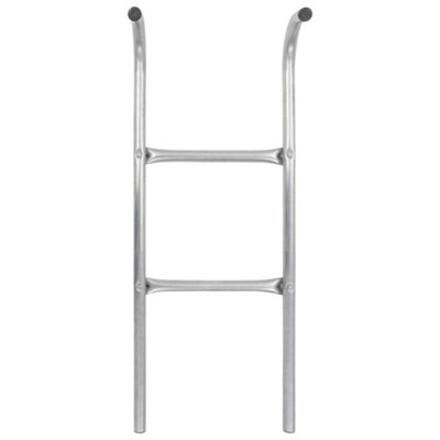 BERKFIELD 2-STEP TRAMPOLINE LADDER STEEL SILVER 102.6 CM
