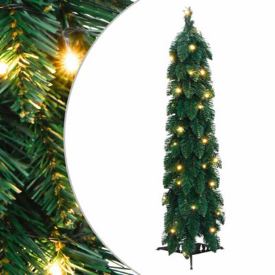 Berkfield Artificial Pre-lit Christmas Tree with 30 LEDs 60 cm
