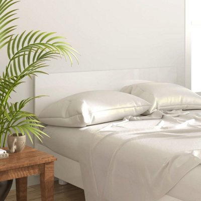 Berkfield Bed Headboard High Gloss White 160x1.5x80 cm Engineered Wood ...
