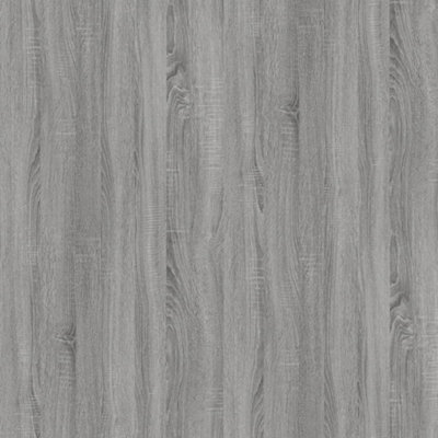 BERKFIELD BEDSIDE TABLE GREY SONOMA 41X40X36 CM ENGINEERED WOOD