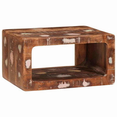 Berkfield Bedside Tables Solid reclaimed wood