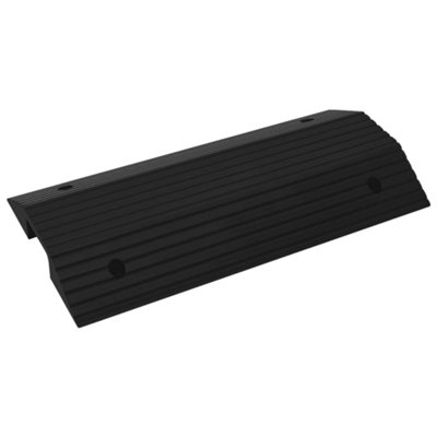 Berkfield Bridge Threshold Ramps 2 pcs 80x40x8 cm Rubber