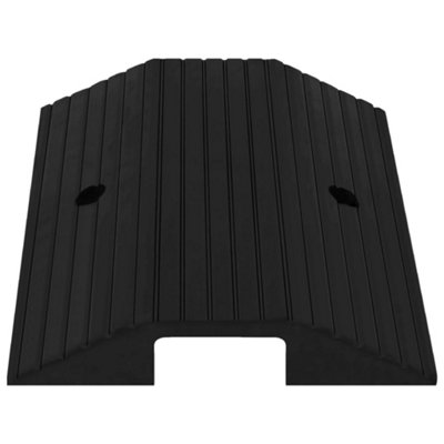 Berkfield Bridge Threshold Ramps 3 pcs 49x39x7.5 cm Rubber