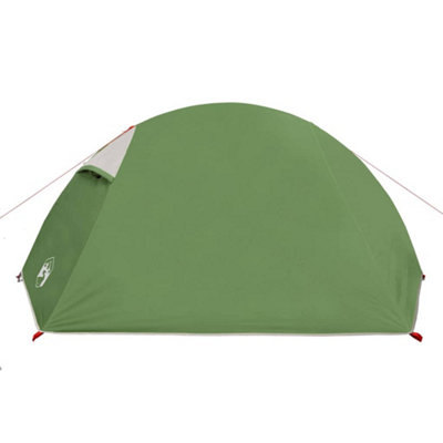 Berkfield Camping Tent Dome 2-Person Green Waterproof