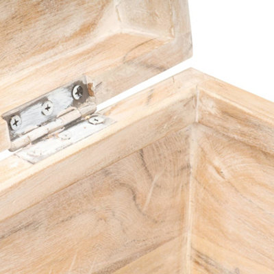 Berkfield Chest 90x40x40 cm Solid Acacia Wood