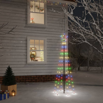 Buy Berkfield Christmas Tree with Spike Colourful 108 LEDs 180 cm | DIY ...