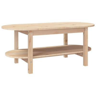 Berkfield Coffee Table 110x55x45 cm Solid Wood Pine