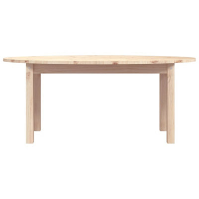 Berkfield Coffee Table 110x55x45 cm Solid Wood Pine