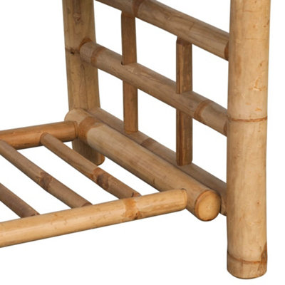 Berkfield Coffee Table Bamboo 90x50x45 cm
