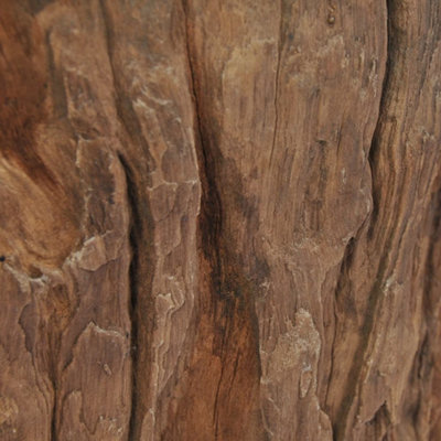 Berkfield Coffee Table Teak Glass 50x40 cm
