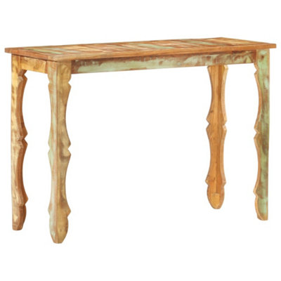 Berkfield Console Table 110x40x76 cm Solid Reclaimed Wood