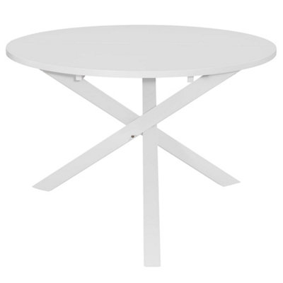Berkfield Dining Table White 120x75 cm MDF | DIY at B&Q