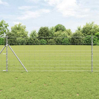Berkfield Field Fence 1x10 m Galvanised Steel