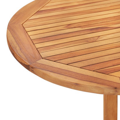 Berkfield Folding Butterfly Garden Table 120x70x75 cm Solid Teak Wood