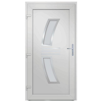 Berkfield Front Door Anthracite 108x200 cm PVC