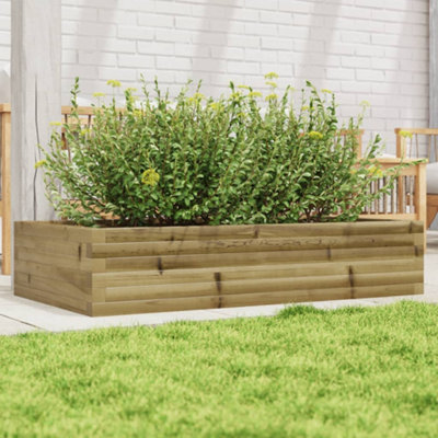 BERKFIELD GARDEN PLANTER 110X60X23 CM IMPREGNATED WOOD PINE