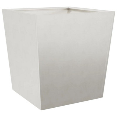 Berkfield Garden Planter 50x50x50 cm Stainless Steel
