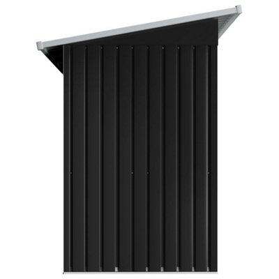 Berkfield Garden Shed Anthracite Steel