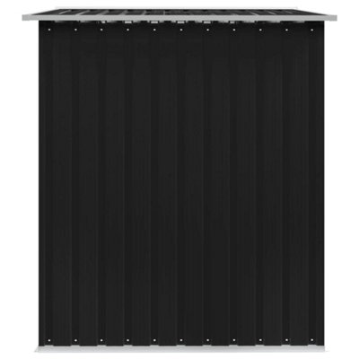 Berkfield Garden Storage Shed Anthracite Steel 257x205x178 cm