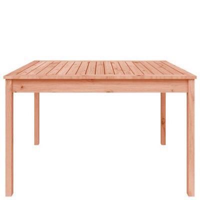Berkfield Garden Table 121x82.5x76 cm Solid Wood Douglas