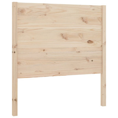 Berkfield Headboard 106x4x100 cm Solid Wood Pine