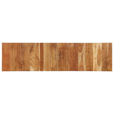 Berkfield Headboard 200 cm Solid Wood Acacia